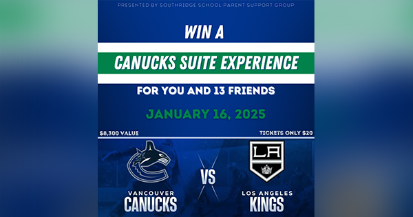 Order tickets for the 2025 Canucks Suite Experience Raffle | Raffle Nexus